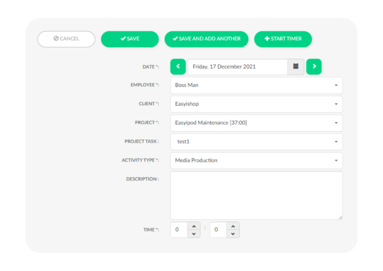 Time Tracking Software | 1time